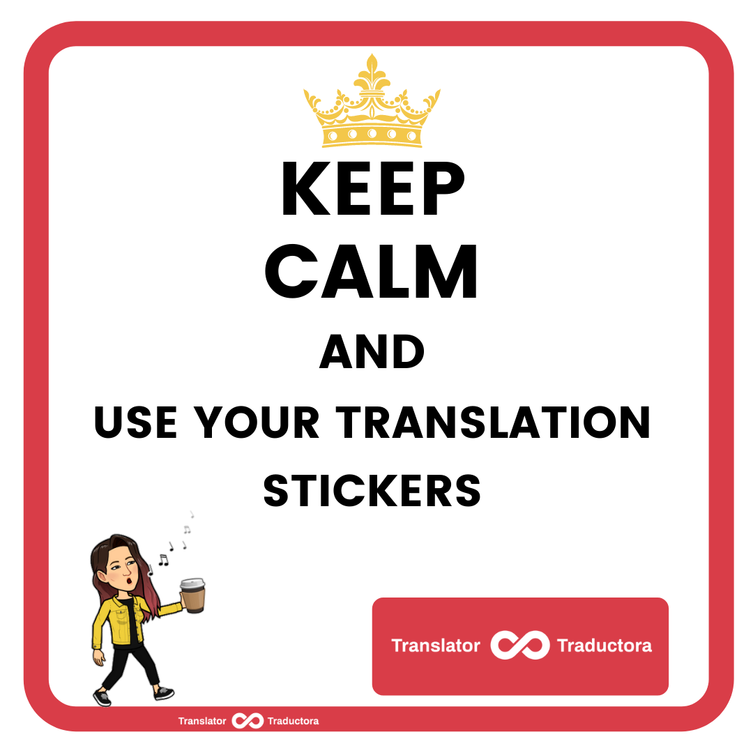 Stickers para traductores - Sol Berges
